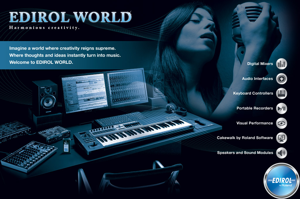 EDIROL WORLD - Harmonious Creativity