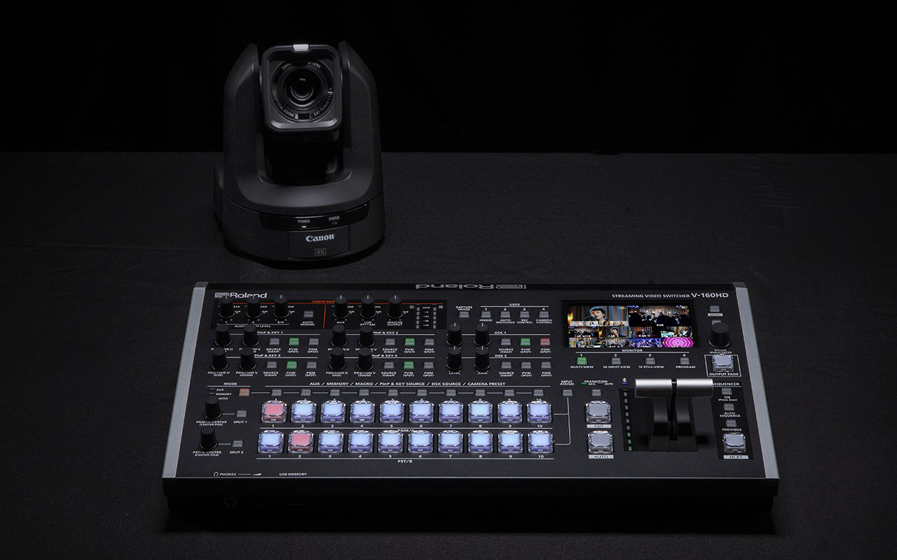Roland Pro A/V - V-160HD | Streaming Video Switcher